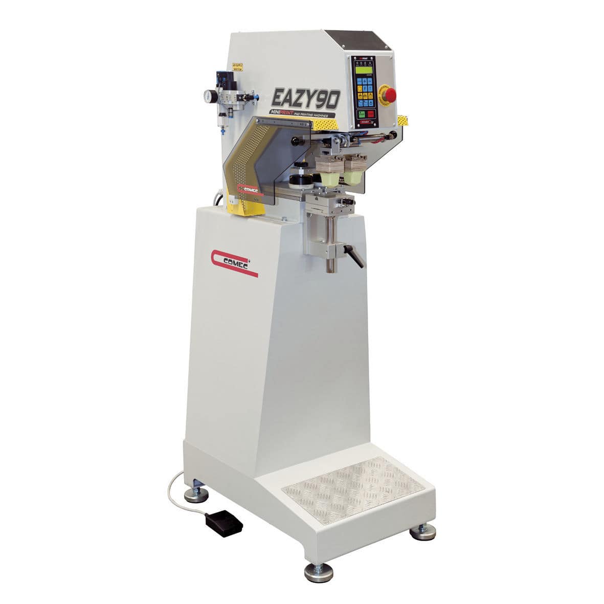 Pad printing machine with hermetic ink cup - INKPRINT EAZY 90 2C ...