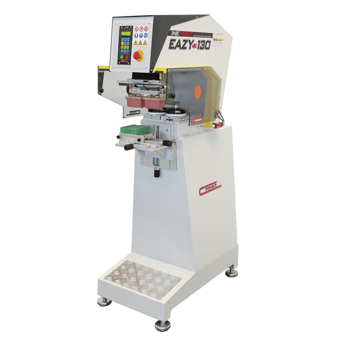 Pad printing machine with hermetic ink cup - INKPRINT EAZY 130 2C RR ...