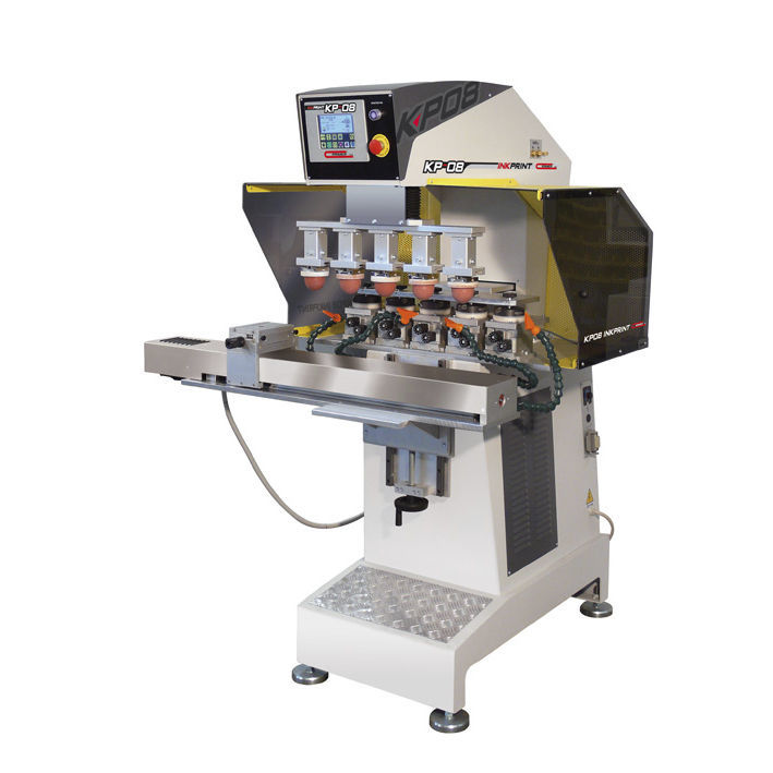 Pad printing machine with hermetic ink cup - INKPRINT KP08 5C T.I ...