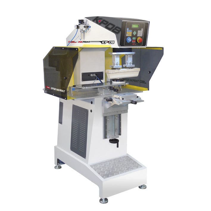 Pad printing machine with hermetic ink cup - INKPRINT KP08 1C SLIDE ...