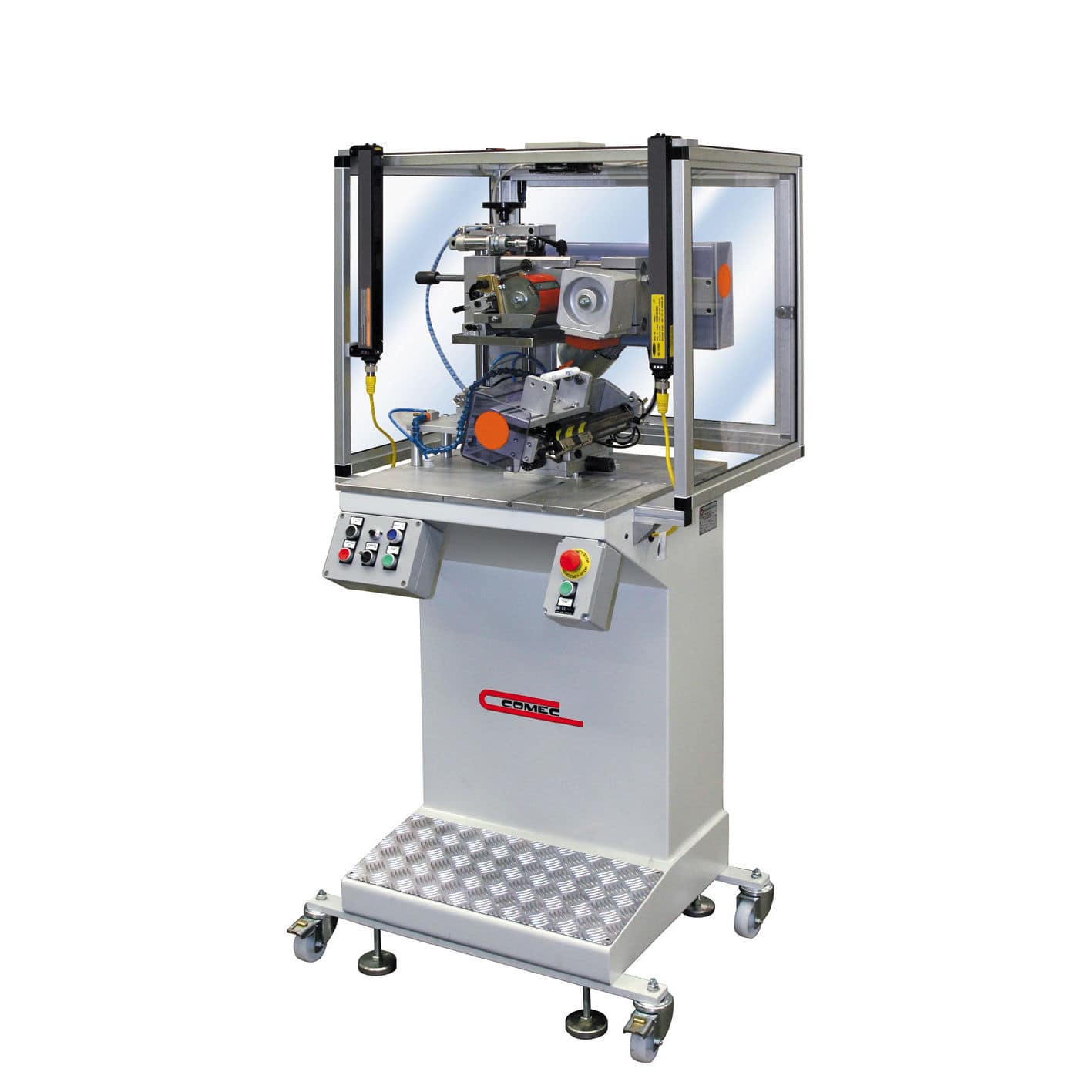 Pad printing machine with closed ink cup - MR series - COMEC ITALIA ...