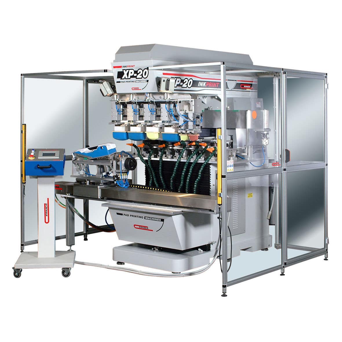 Pad printing machine with hermetic ink cup - COMEC ITALIA - automatic ...