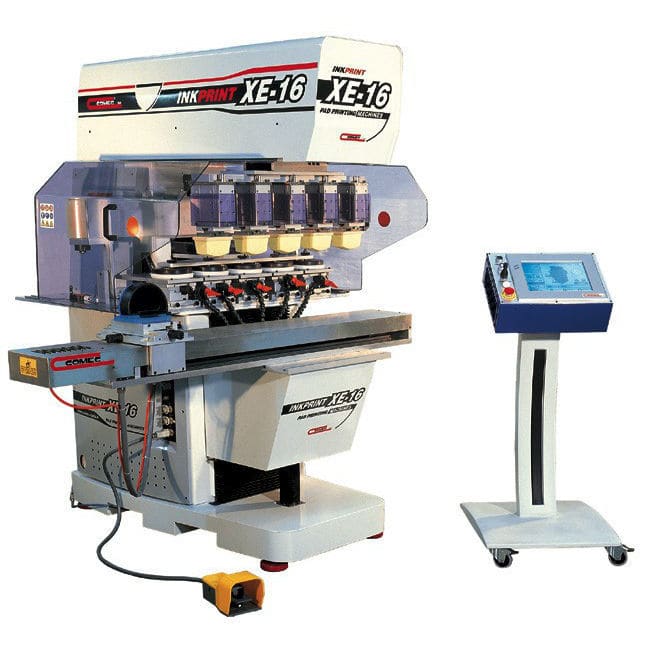 Pad printing machine with hermetic ink cup - COMEC ITALIA - automatic ...