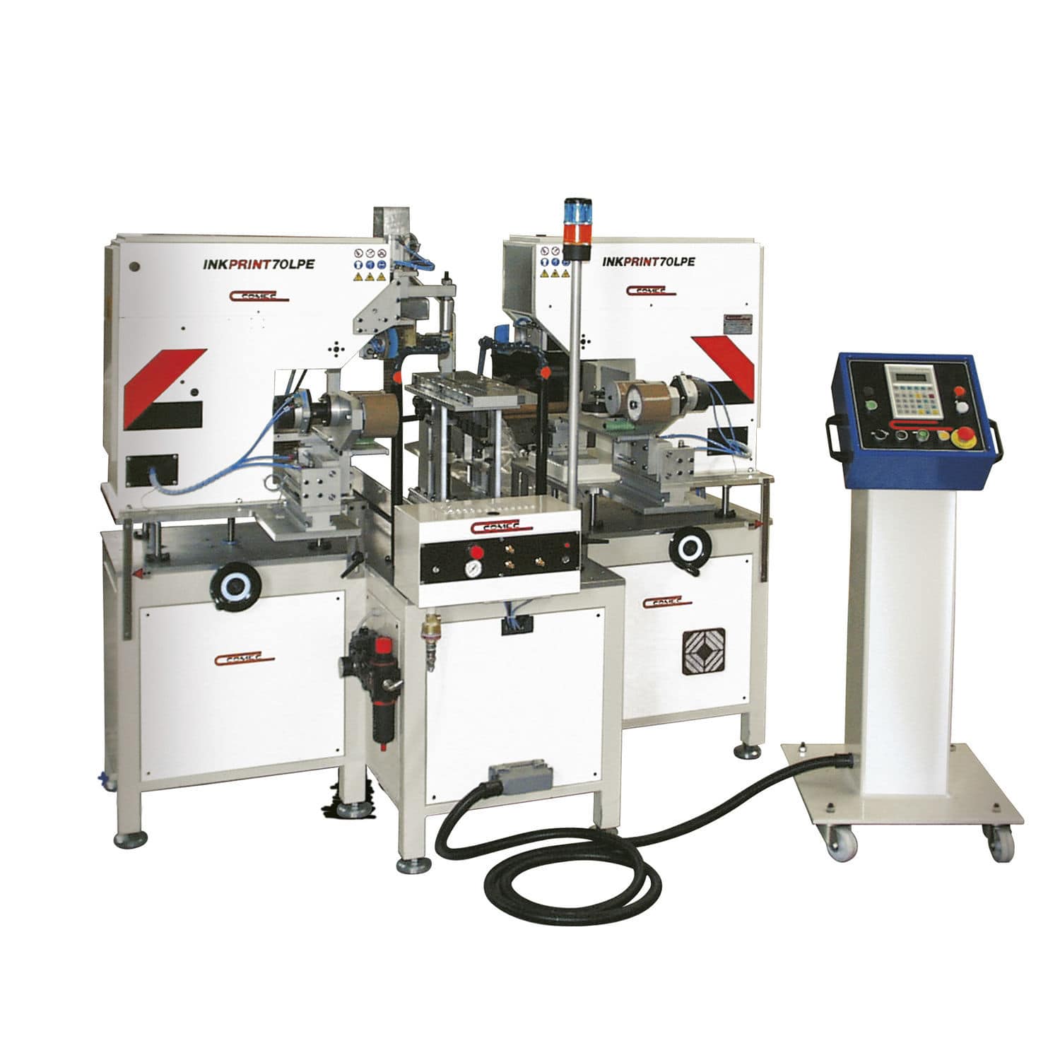 Pad printing machine with hermetic ink cup - INKPRINT 170LPE - COMEC ...