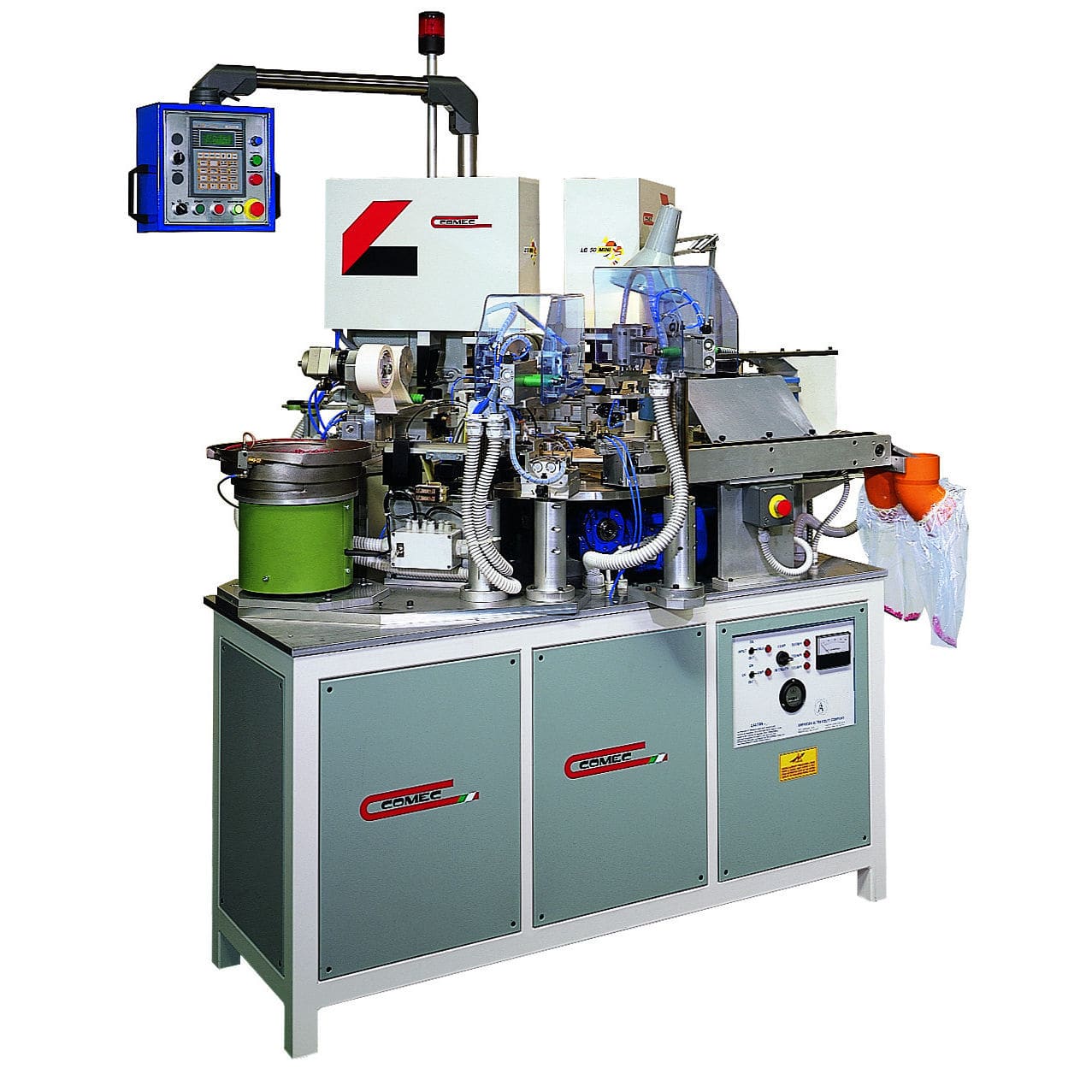 Pad printing machine with hermetic ink cup - LIN.STA. 01.1162 - COMEC ...