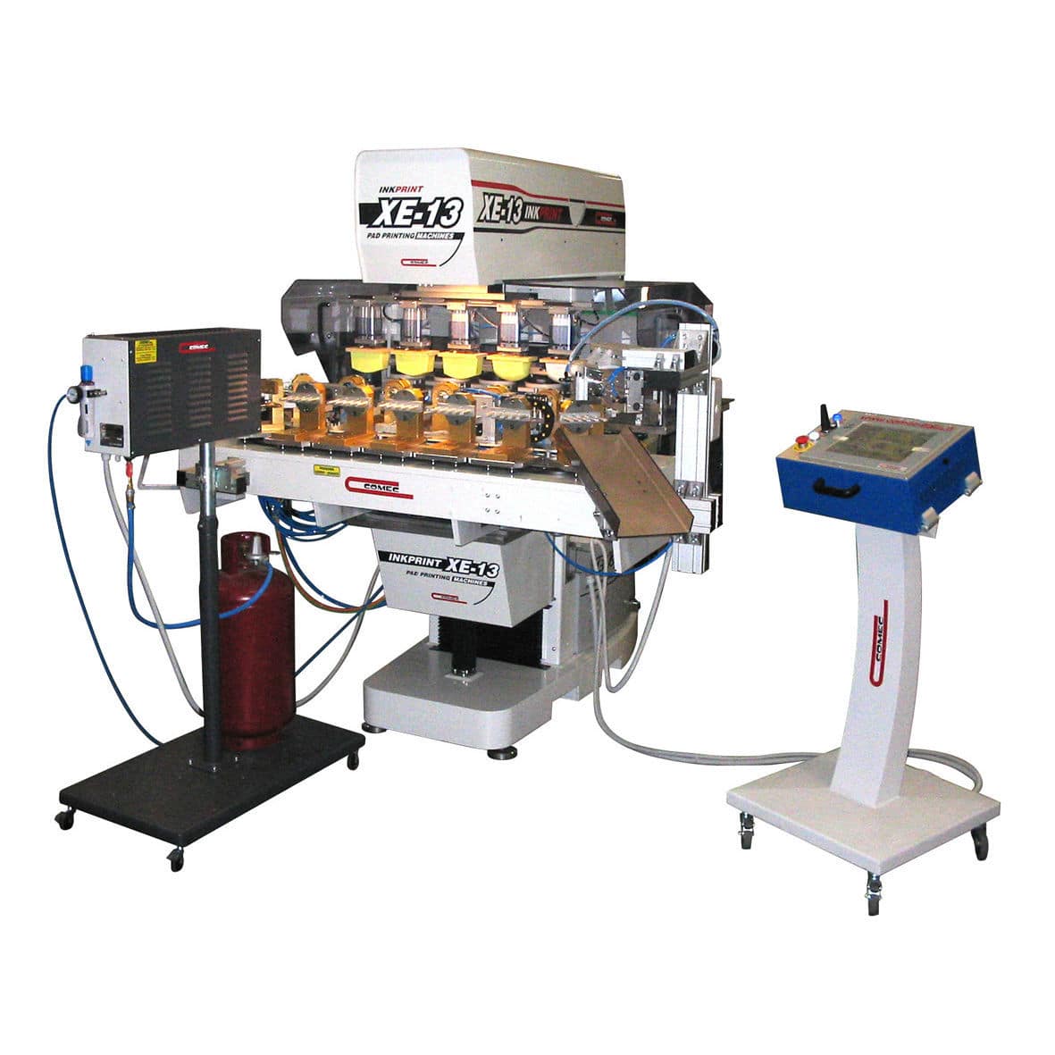 Pad printing machine with hermetic ink cup - INKPRINT XE-13 - COMEC ...
