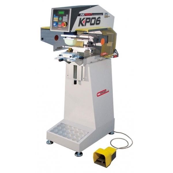 Pad printing machine with hermetic ink cup - INKPRINT KP06 1C SLIDE ...