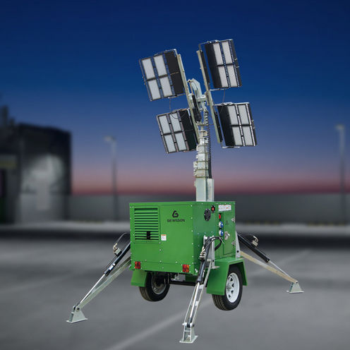 LED light tower - GLT640YL - Ludwig Engineering Machinery Manufacturing ...