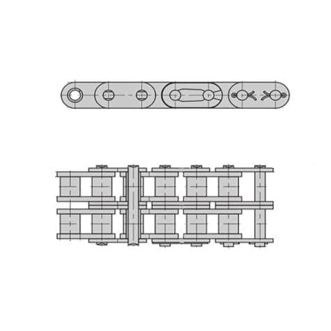 Transmission chain - C08B-2 - Hangzhou Qianjiang Chain Industries ...