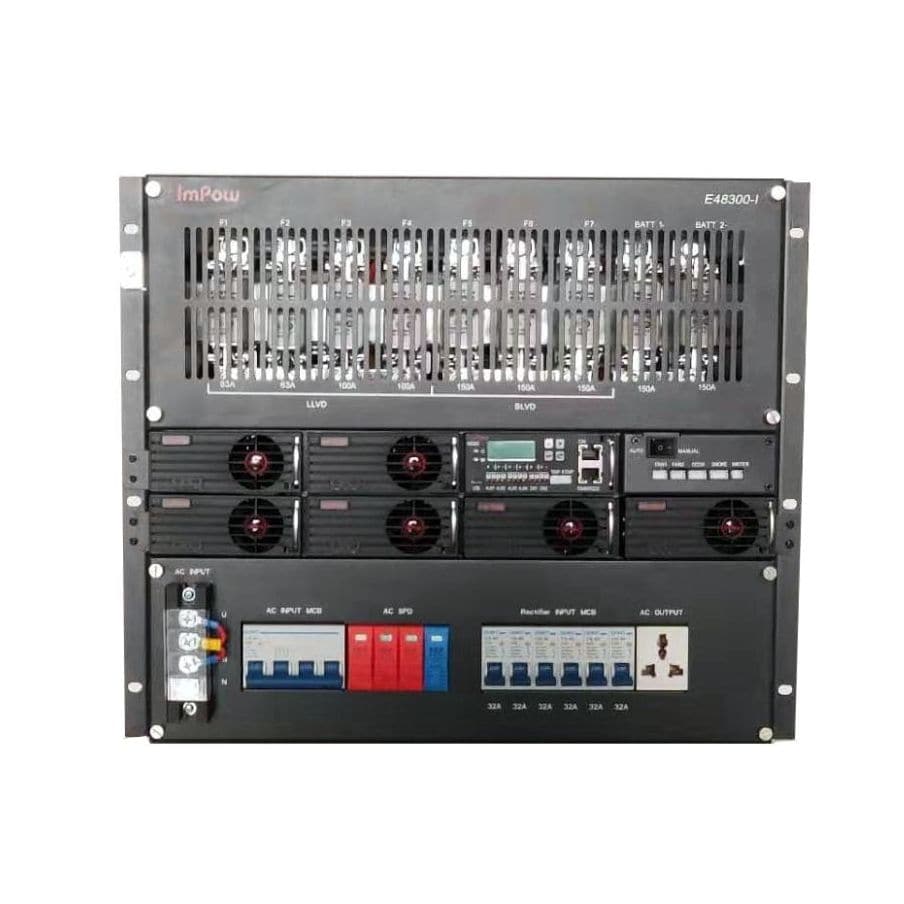 Rack-mount power supply - E48300-I series - Shenzhen Impower Technology ...