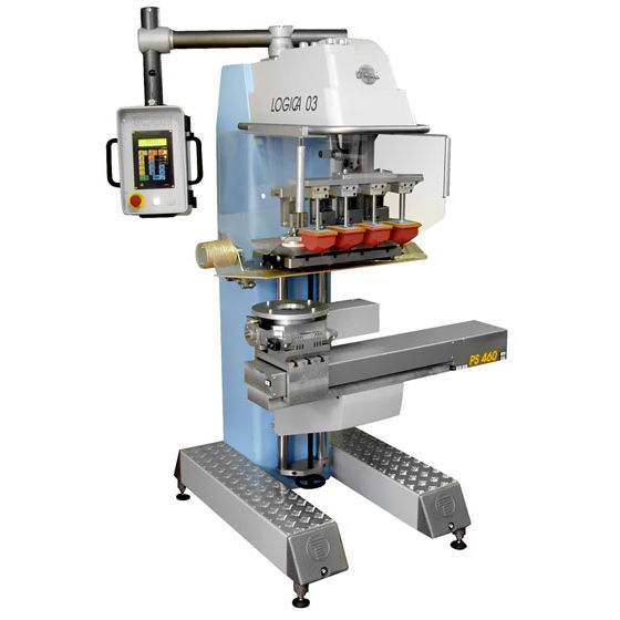 Pad printing machine with hermetic ink cup - Logica 03 - TOSH srl - 2 ...