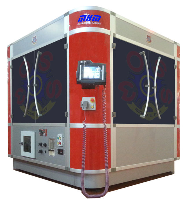 Automatic screen printer - MHM - MOSS - color / with UV curing system