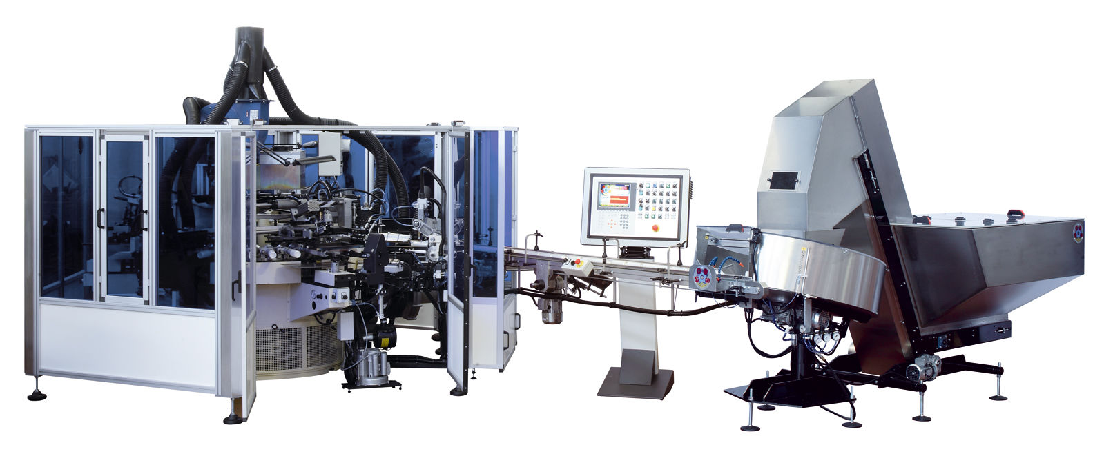 Automatic screen printer - MS 1030 - MOSS - 3-color / for electronics