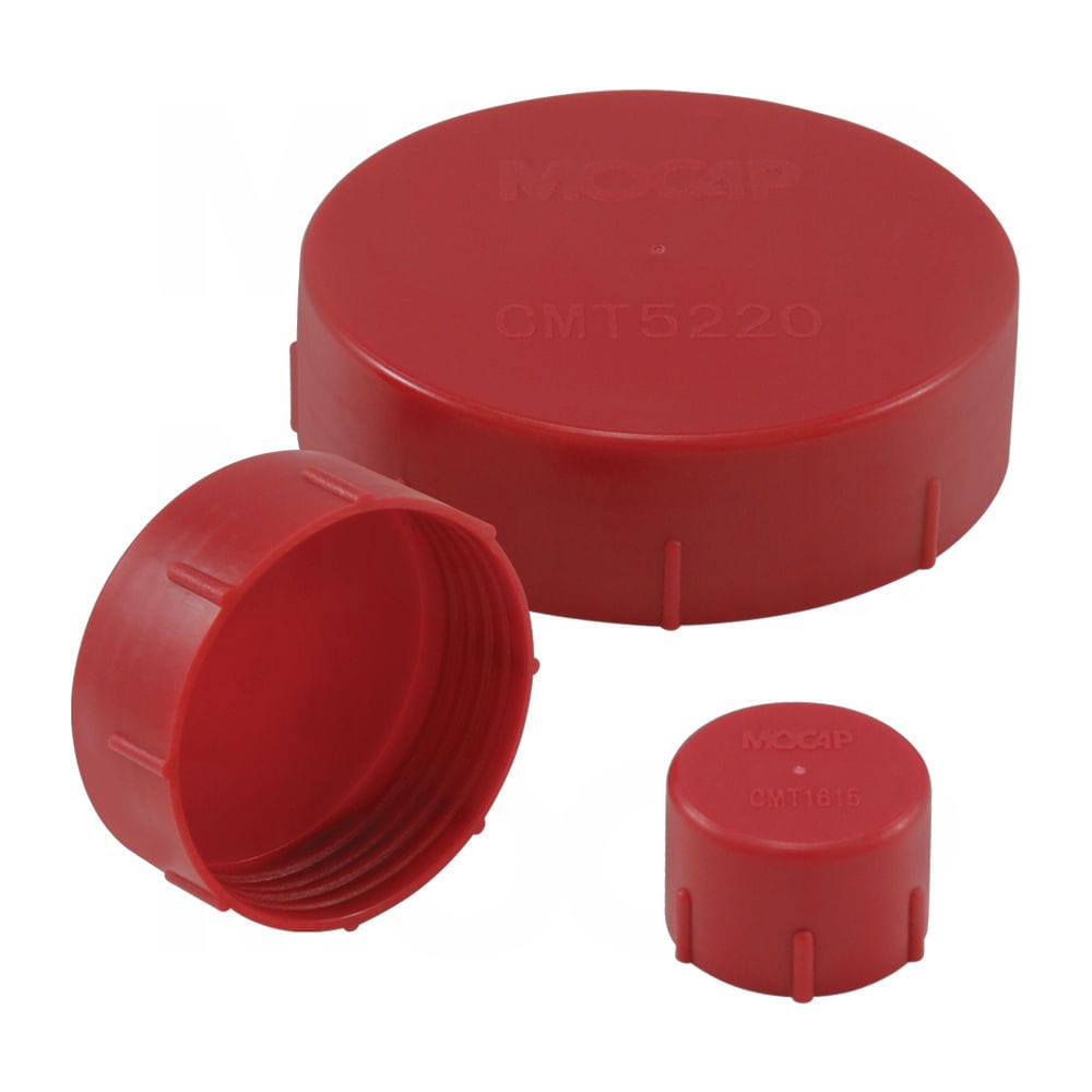 Threaded cap - CMT series - MOCAP LTD - round / low-density ...