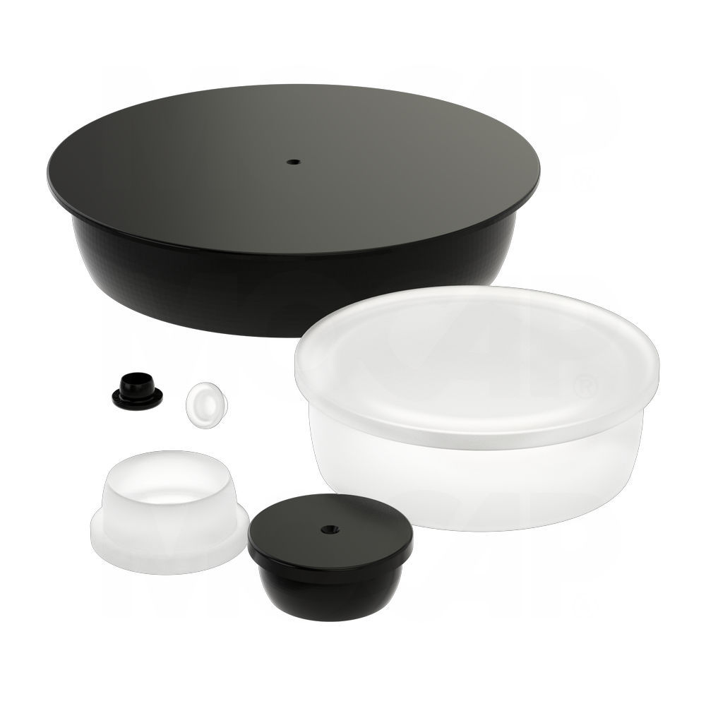 Round plug - BPF series - MOCAP LTD - non-threaded / low-density ...