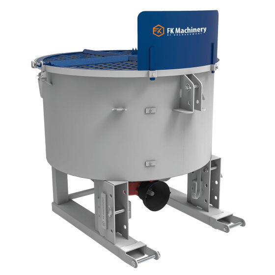 Fixed concrete mixer - UBCM600 - Kołaszewski Sp. z o.o. - stand-alone