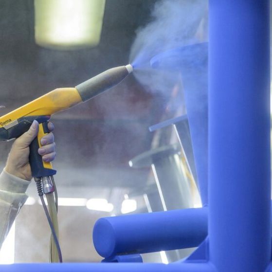 Steel powder coating - Kołaszewski Sp. z o.o. - for industrial applications