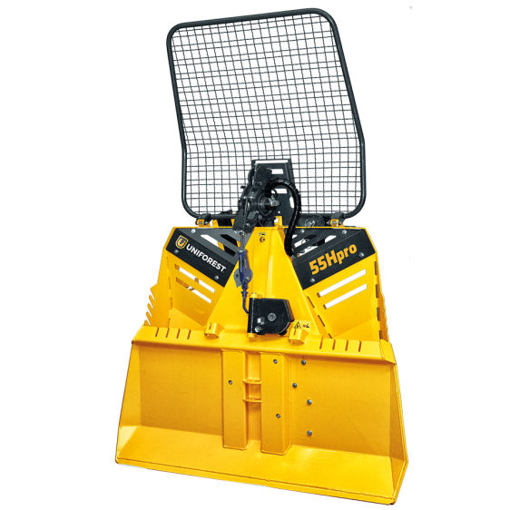 Hydraulic forestry winch - 55 H series - UNIFOREST D.O.O. - wire rope ...