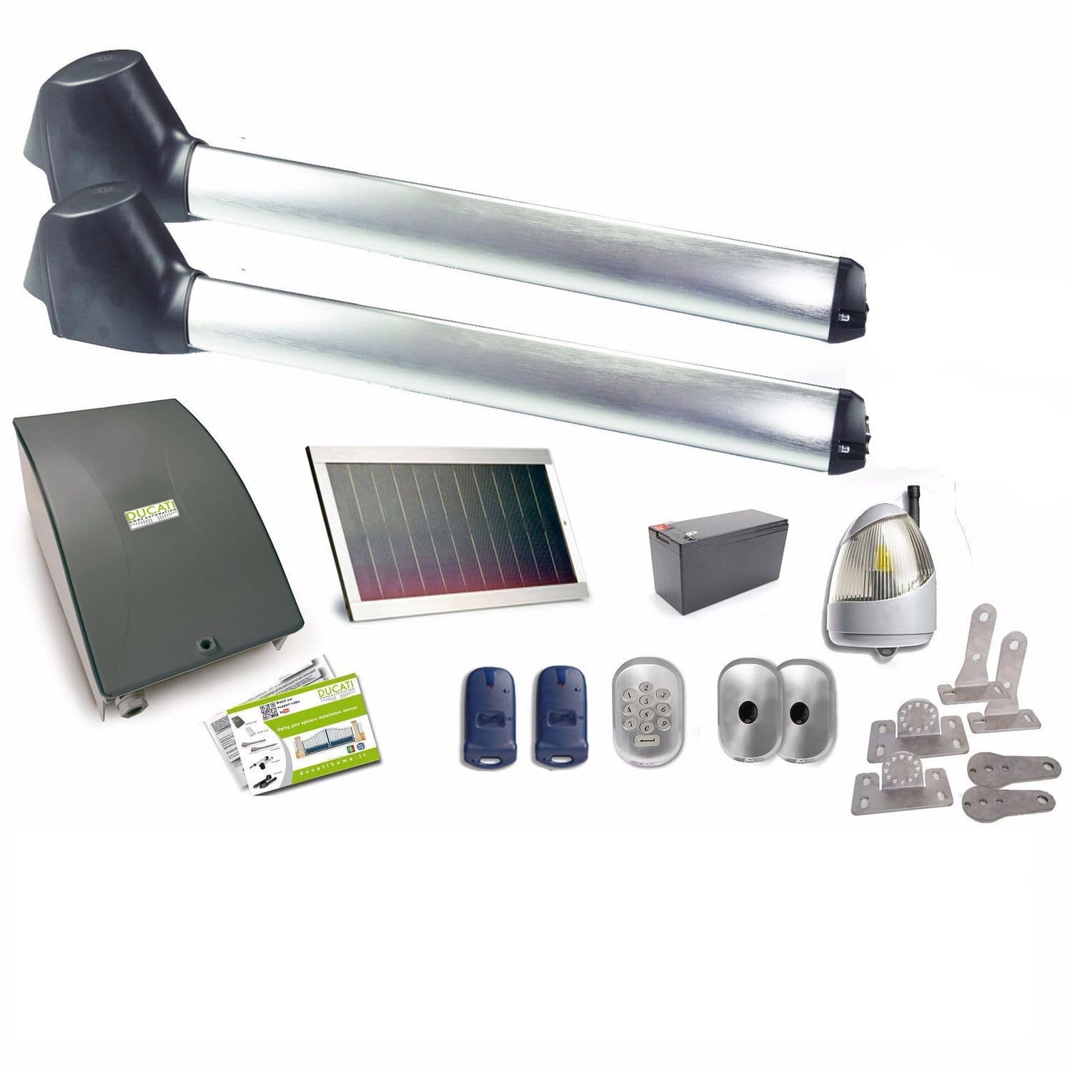 Swing gate automation - EVO 748 SOLAR - dda srls - electric