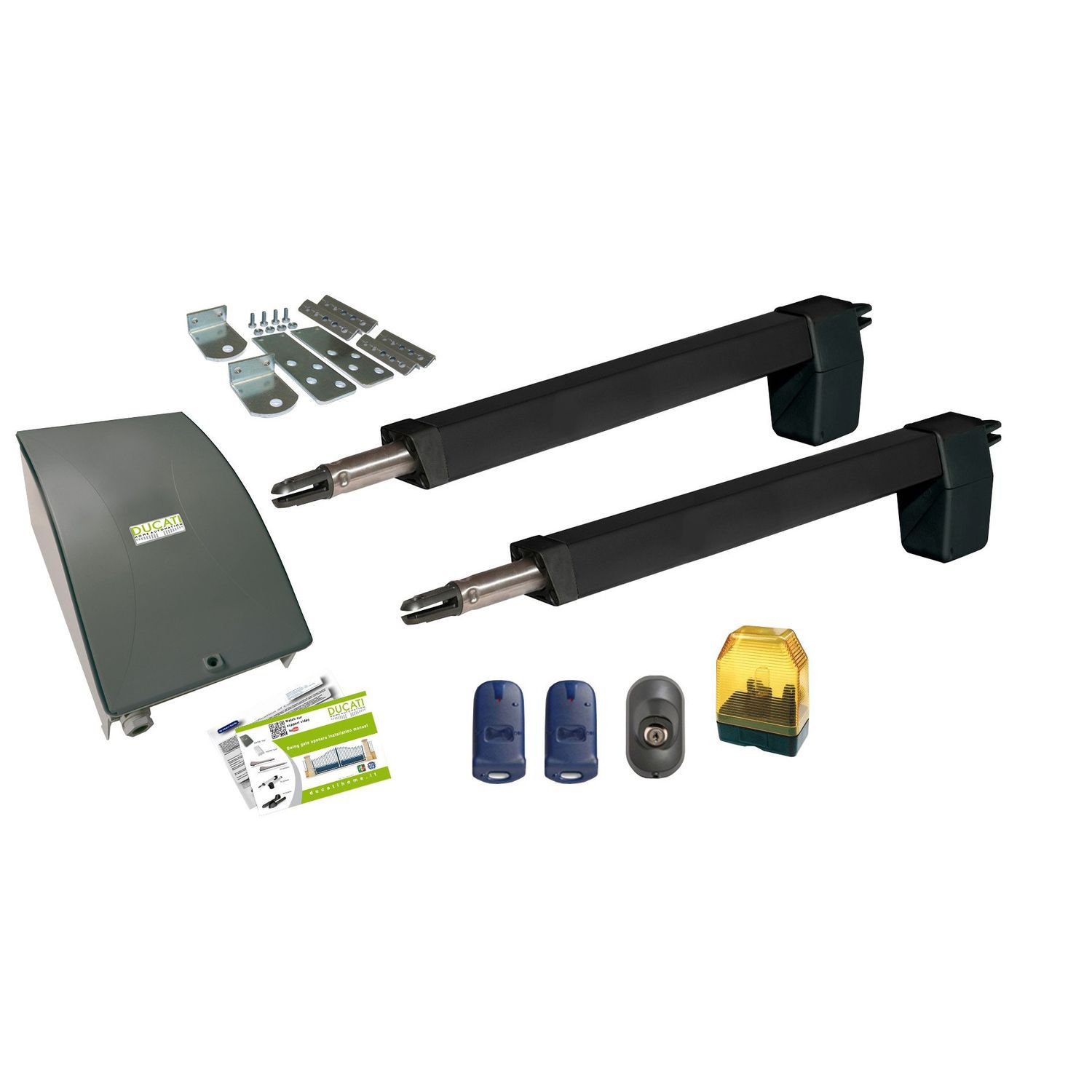 Double swing gate automation - HC812-300 - dda srls - electric