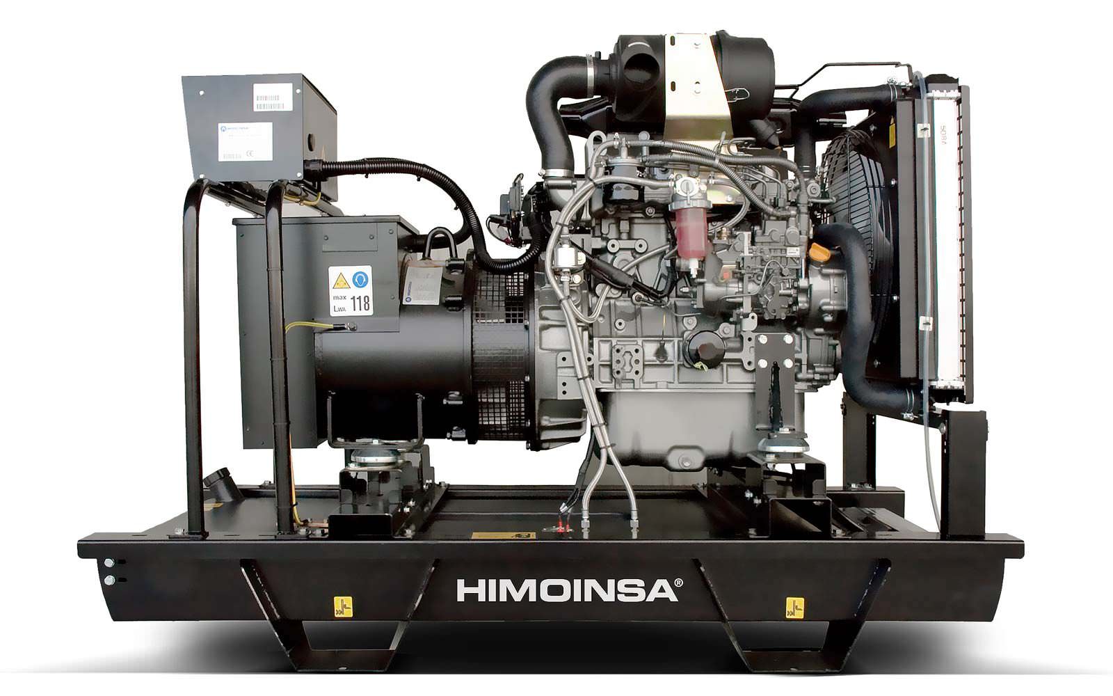 Diesel generator set - HYW-30 M5 - HIMOINSA - single-phase / 60 Hz ...
