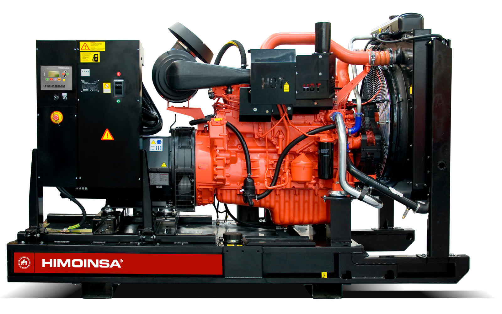 Diesel generator set - HSW-325 T5 - HIMOINSA - three-phase / 50 Hz ...