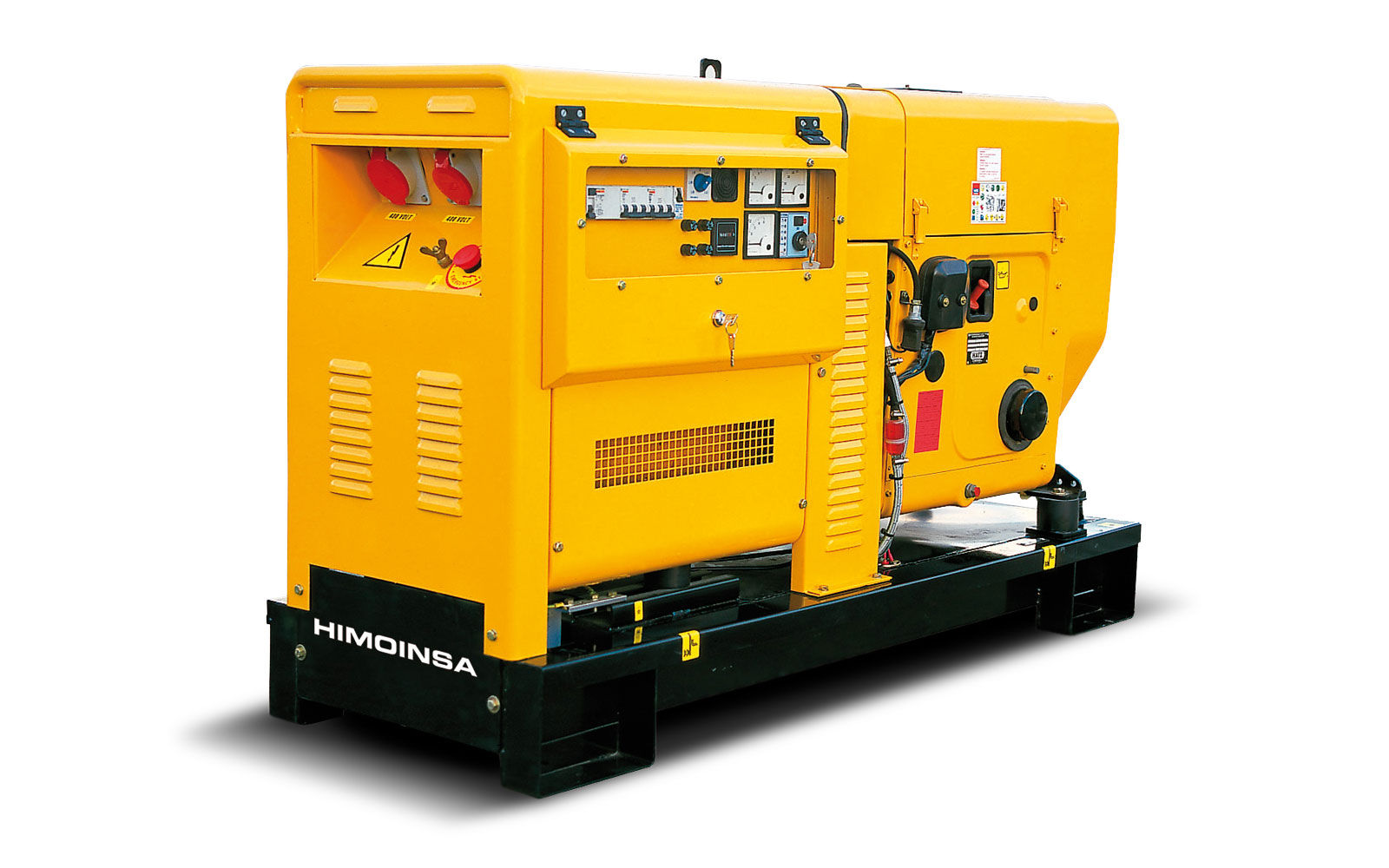 Diesel generator set - HZA1-15C M5 - HIMOINSA - three-phase / 50 Hz ...