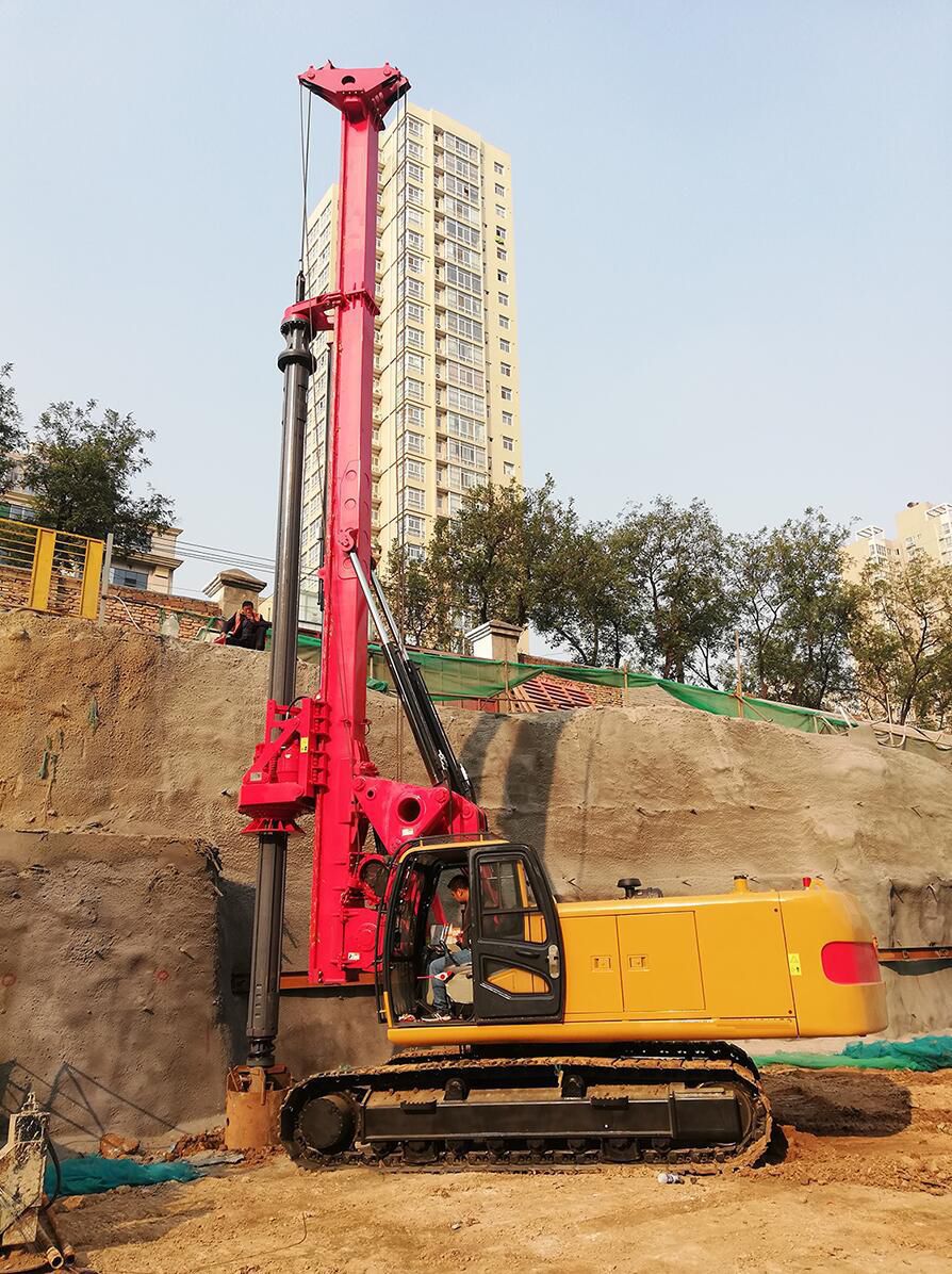 Rotary drilling rig - TR60 - SINOVO HEAVY INDUSTRY CO., LTD. - CUMMINS ...