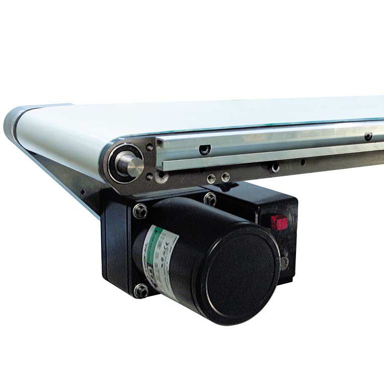 Magnetic belt conveyor - Industrial Magnetics - low-profile belt ...