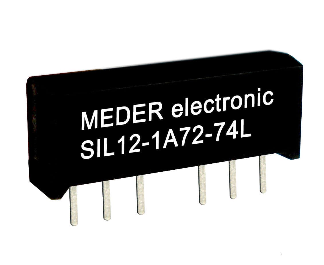 SIL reed relay - SIL - StandexMeder Electronics GmbH - high-frequency