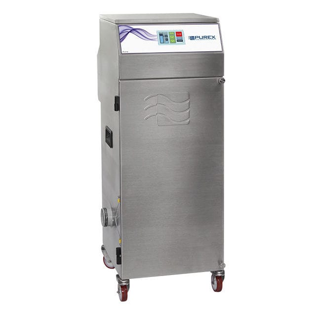 Floor-standing fume extractor - iFume 400i Ozone - Purex International ...