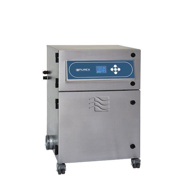 Floor-standing fume extractor - 800 - Purex International - mobile ...