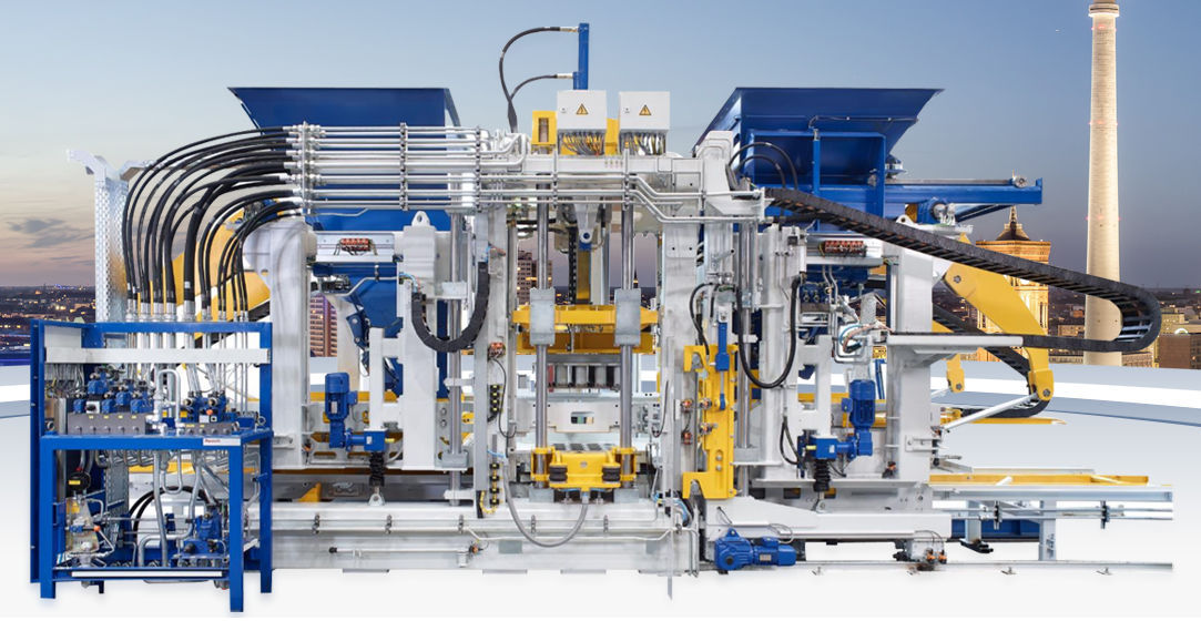 Concrete block making machine - Zenith 1500-2 - Quangong Machinery Co ...