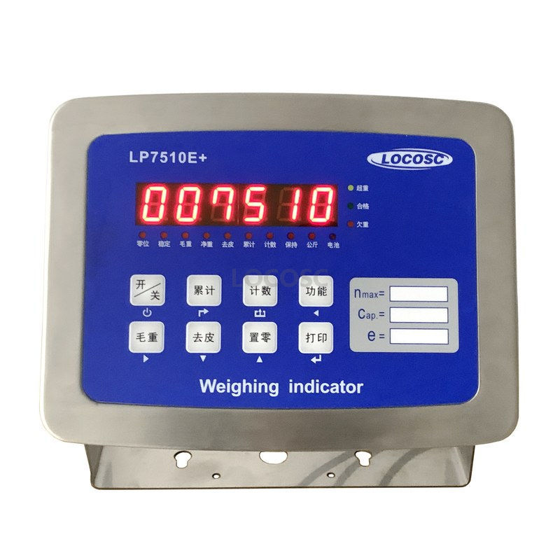 LCD display weight indicator - LP7510E - Locosc Ningbo Precision ...