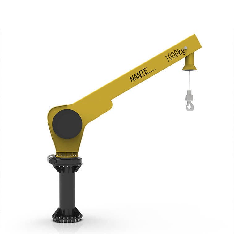 On-platform crane - Hangzhou Nante Machinery Co., Ltd. - for marine ...