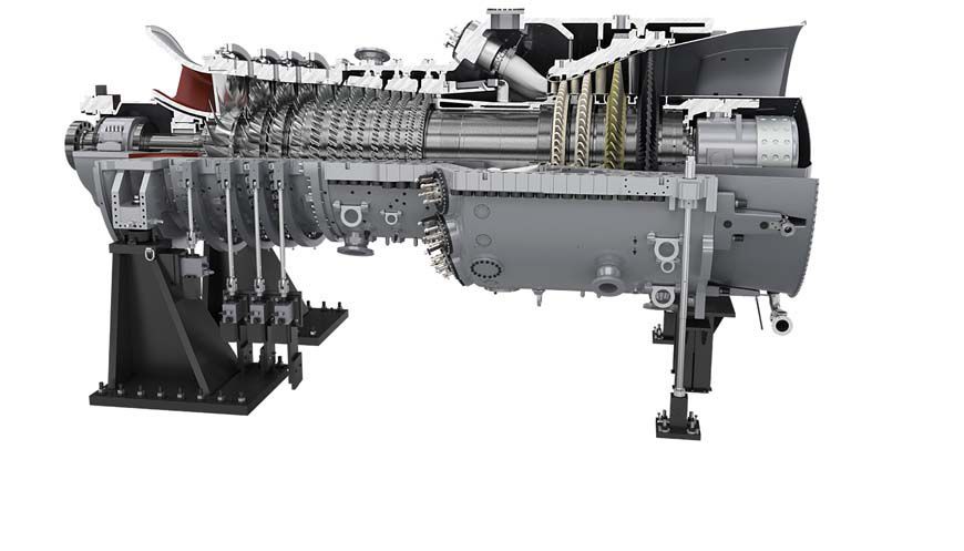 Gas turbine / single-shaft / combined-cycle / for power generation ...