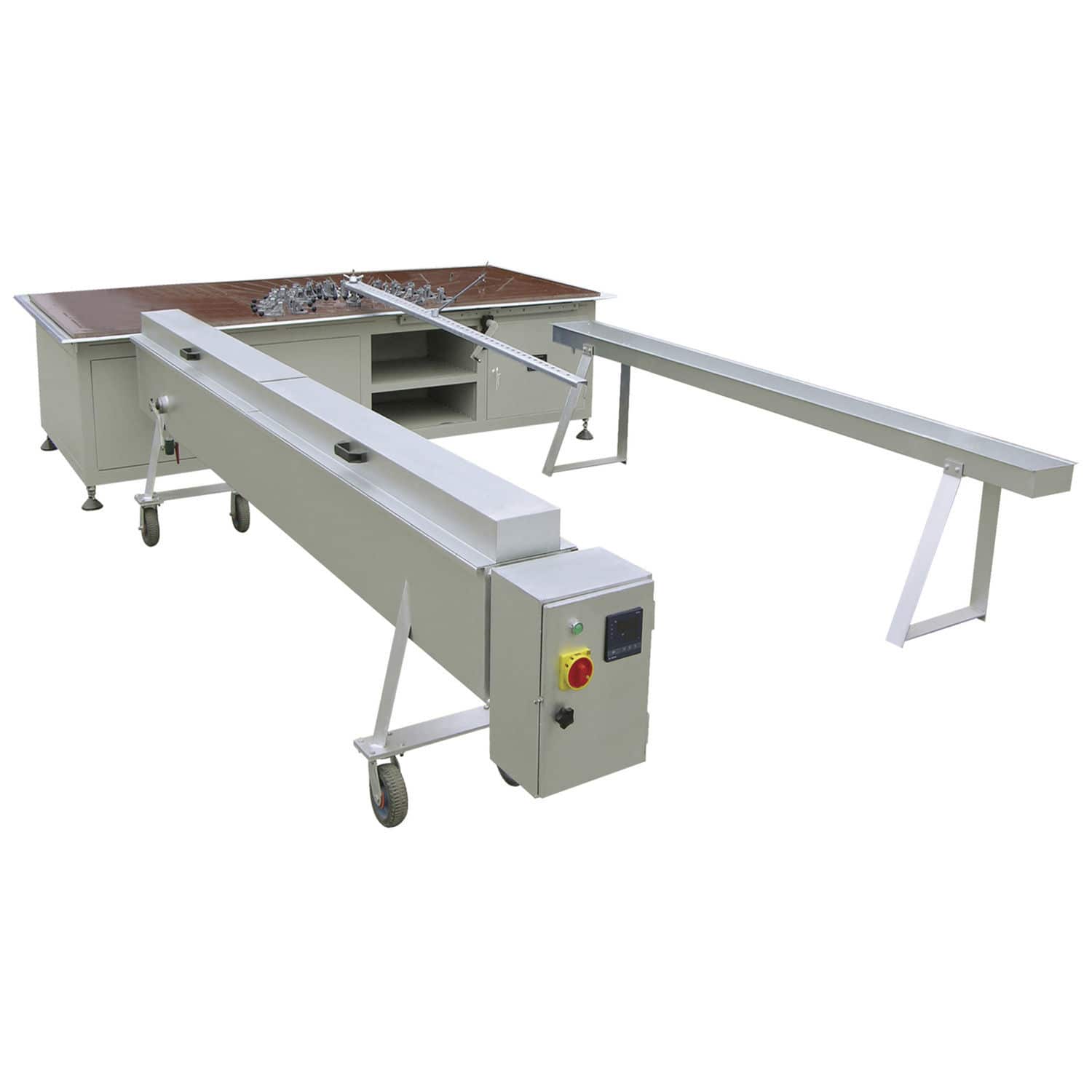 Window making machine - SYH-1800 - JINAN YUEFENG MACHINERY CO., LTD ...