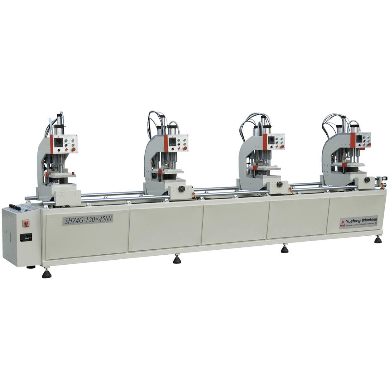 PLC-controlled welding machine - SHZ4G-120×4500 - JINAN YUEFENG ...