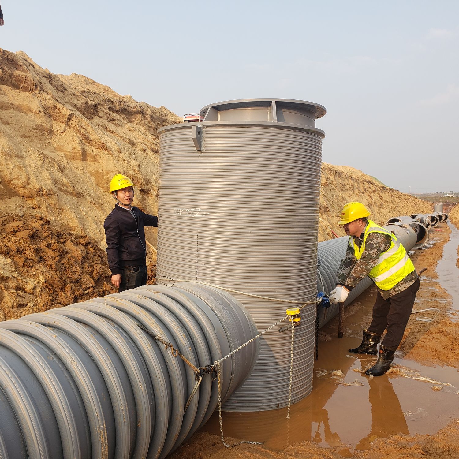 Spiral wound pipe - PSW-4000 - Eagle Machinery Co., Ltd. - for potable ...