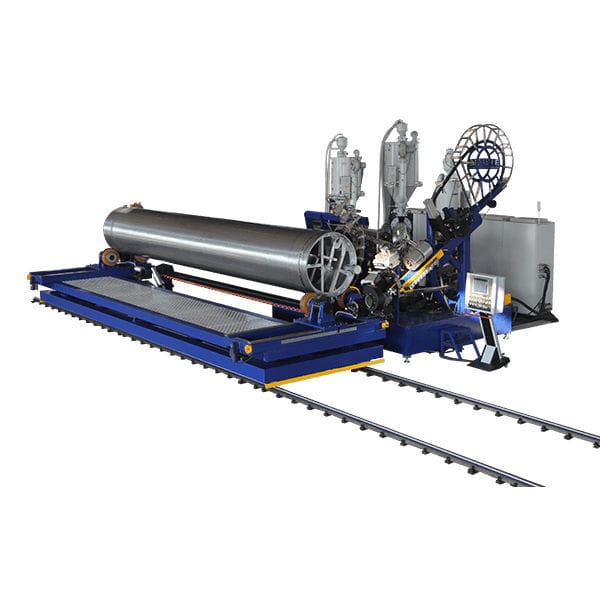 HDPE pipe making machine - PSW-3000 - Eagle Machinery Co., Ltd ...