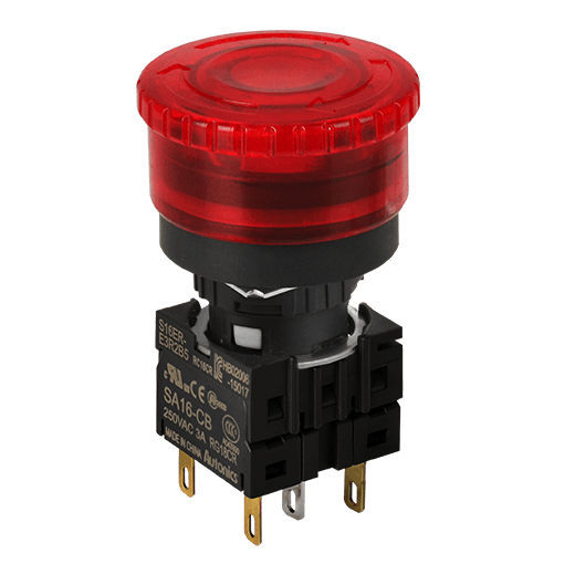 Panel mount switch - S16ER series - Autonics - illuminated / non ...