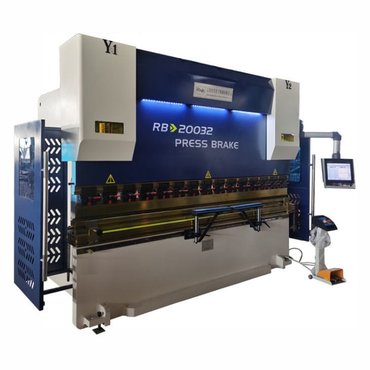 Hydraulic press brake - WE67Y/K series - Anhui Runbang Heavy Industry ...
