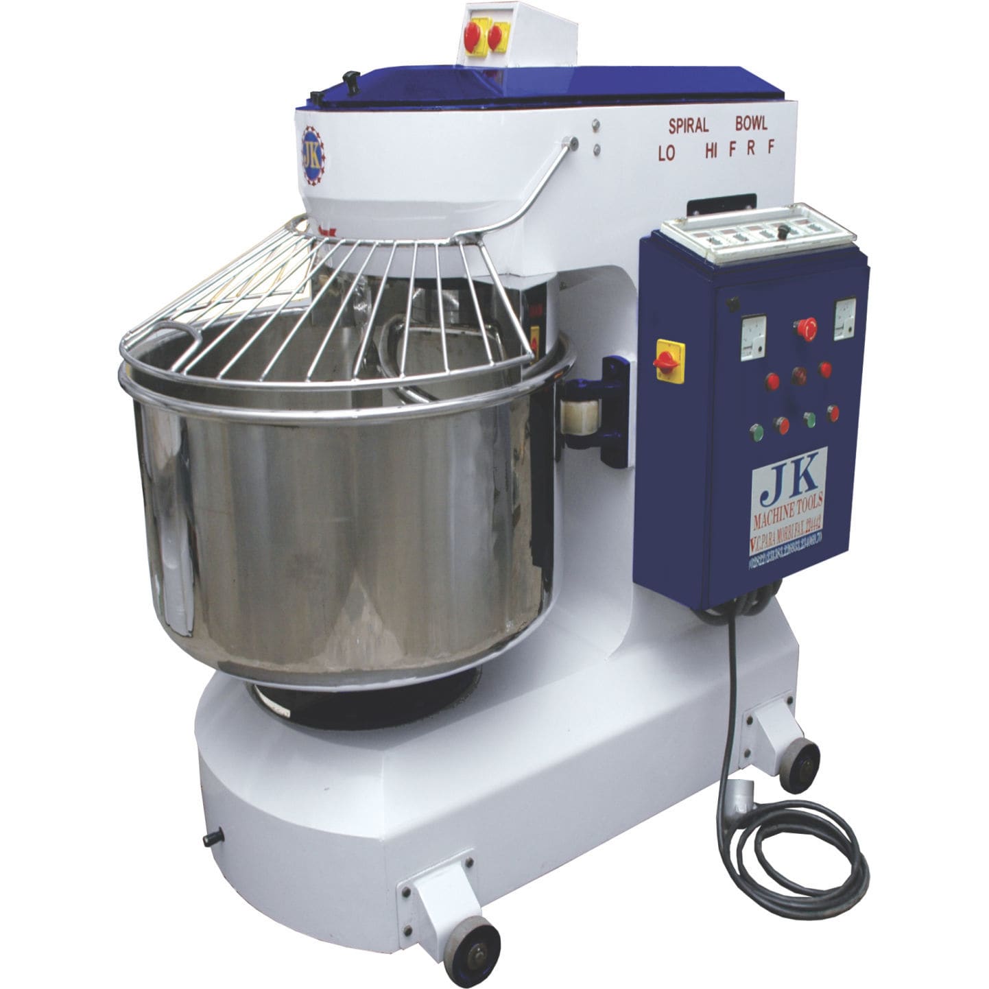 Batch kneader - JK Machine Tools Pvt Ltd - mobile / dough / floor-standing