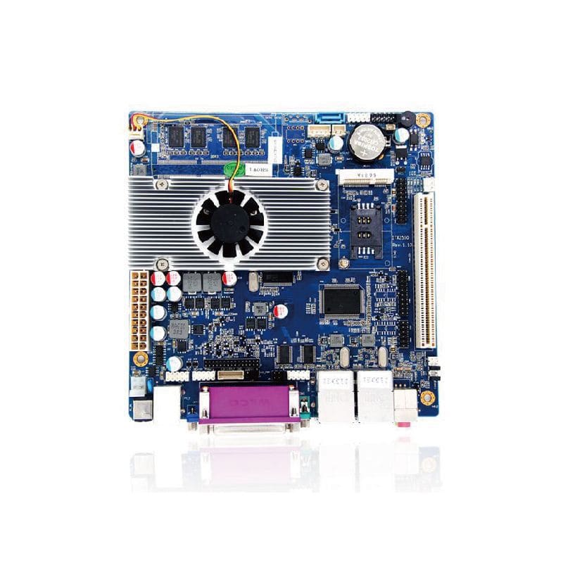 Mini-ITX motherboard - EMB-ID2550P-MI2 - Polyhexpc - Intel® Atom D525 ...