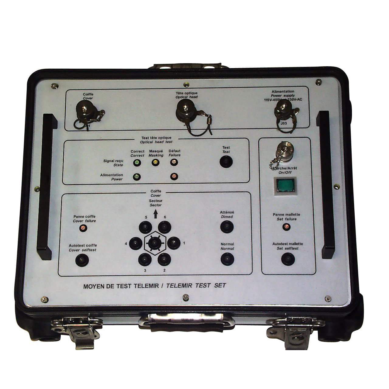 Electric testing device - ARESIA - ST SOUPPLETS - for the electronics ...