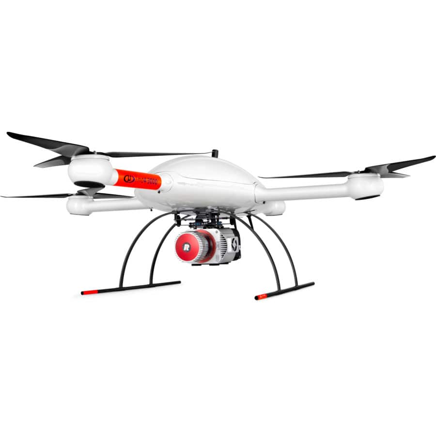 Quadcopter drone - mdLiDAR3000LR - Microdrones - mapping / inspection / for industrial applications