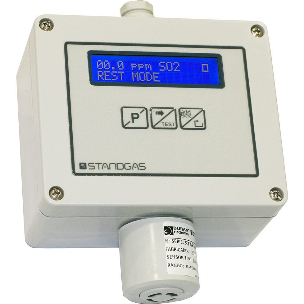 Gas detector - STANDGAS PRO LCD TOX - Duran Electronica - toxic gas ...