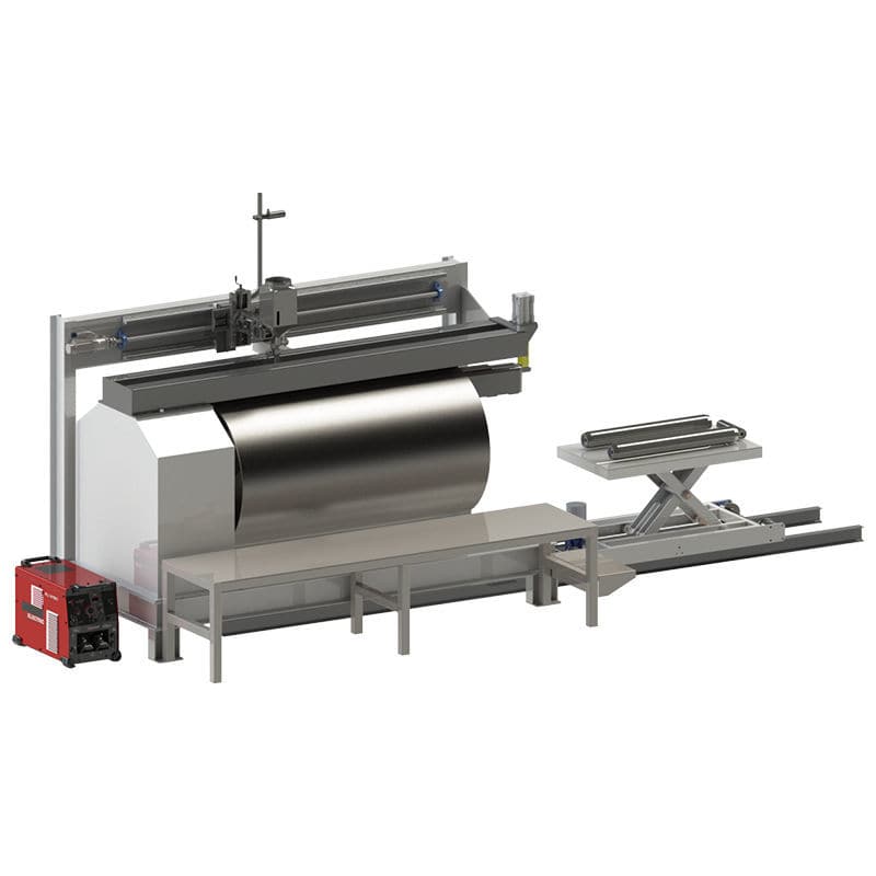 Pipe welding machine - Wuxi Kelai NC Machine Tool CO.,Ltd - ultrasonic ...