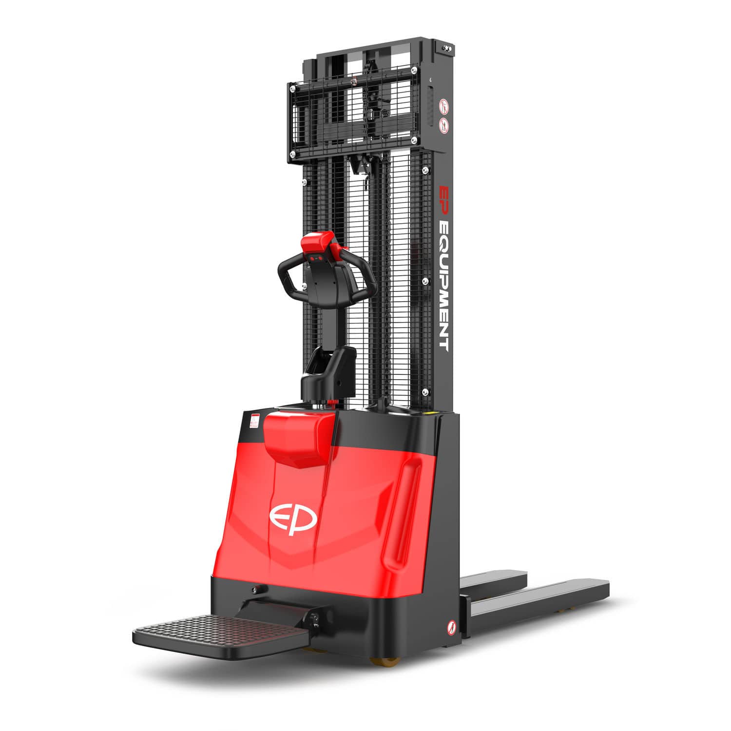Electric stacker truck - ESR151 - EP Equipment - ride-on / 24 V / transport