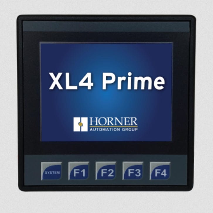 PLC with integrated touch screen HMI - XL4 Prime OCS - Horner Automation - compact / integrated ...